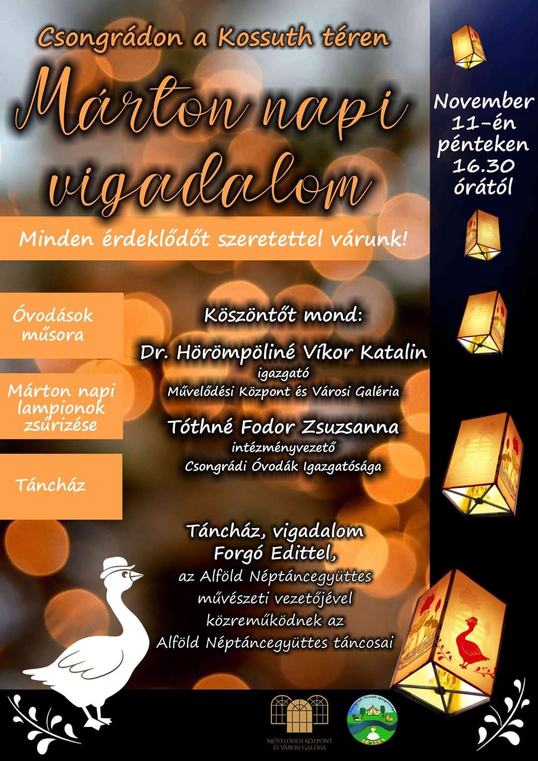 Márton napi vigadalom | Csongrád